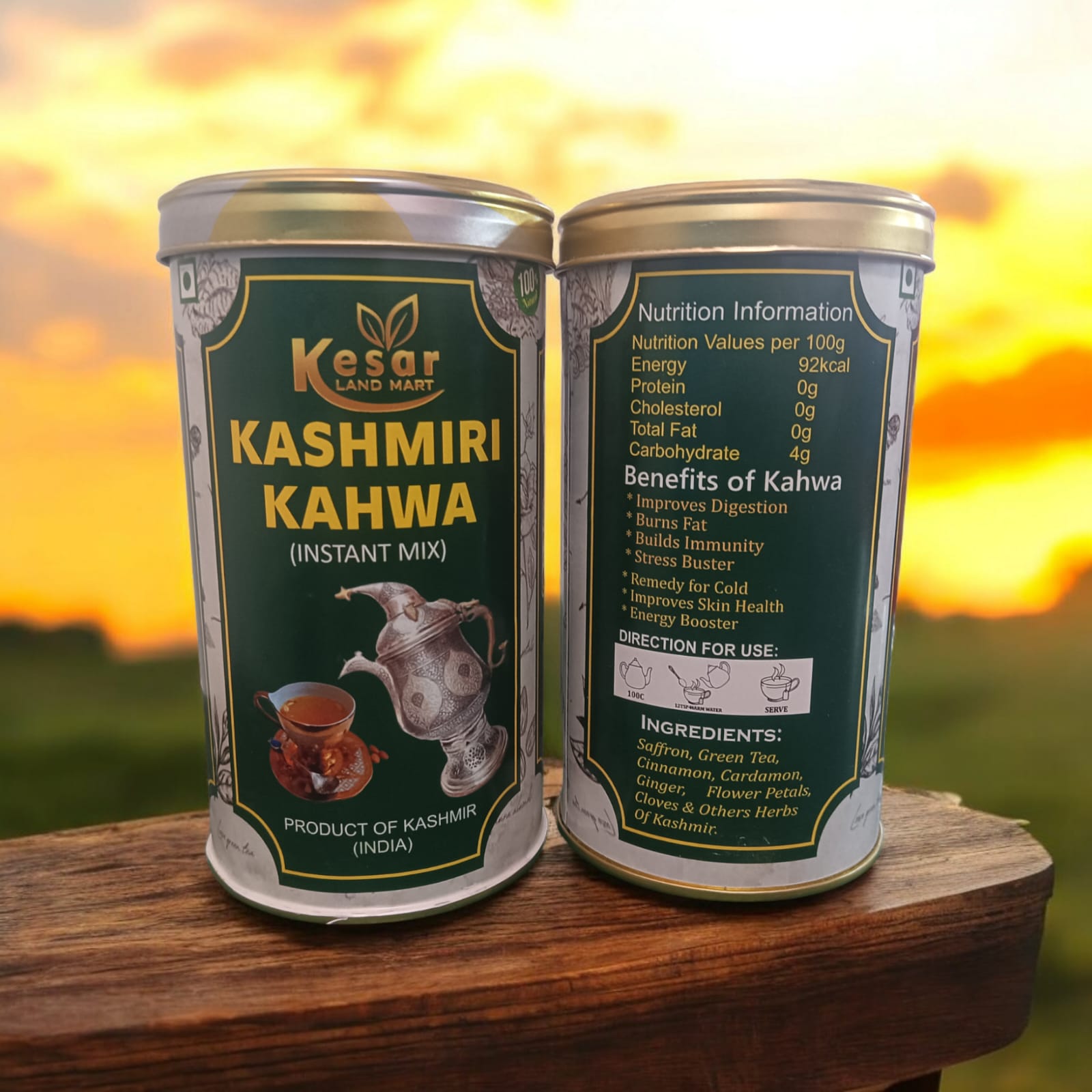 KASHMIRI KAHWA | INSTANT MIX – KESAR LAND MART